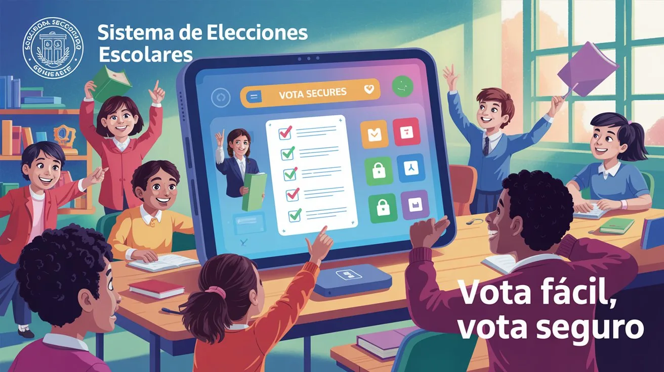 Sistema de Elecciones Escolares - La Solución para tu escuela